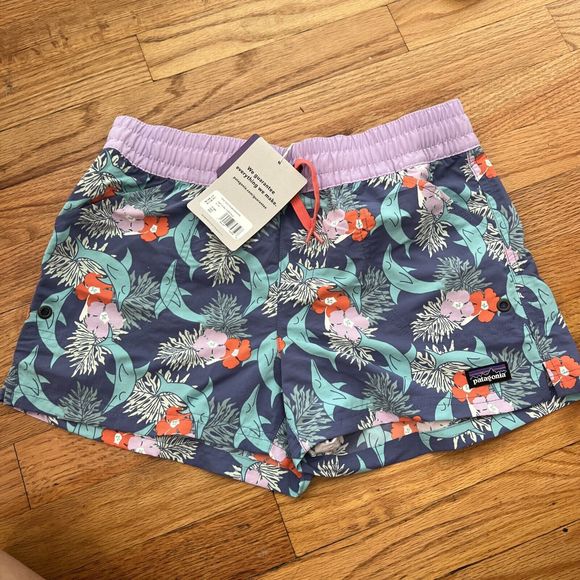 Patagonia | Swim | Nwt Patagonia Girls Costa Rica Baggies Shorts Size ...
